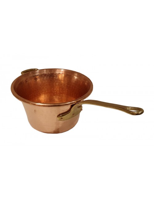 COPPER POLENTA PAN Ø24 - INDUCTION BOTTOM - KITCHEN UTENSILS - E.DEHILLERIN