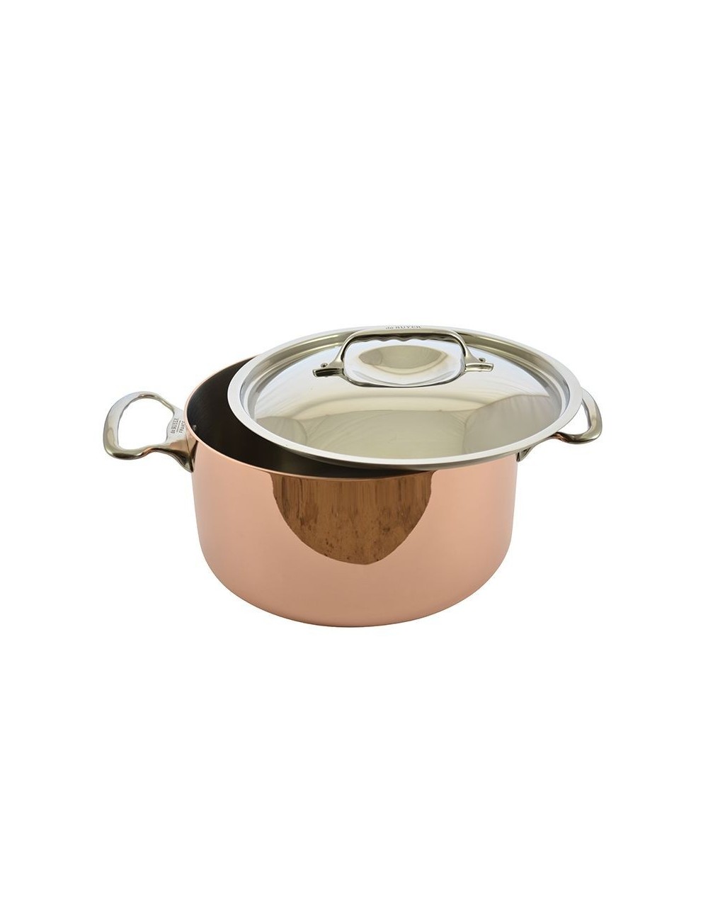 STEWPOT IN COPPER S/STEEL WITH LID INDUCTION -COOKING UTENSIL Choix ...
