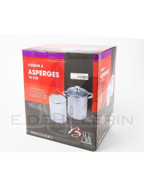 ASPARAGUS POT IN S/STEEL D16-COOKING UTENSIL
