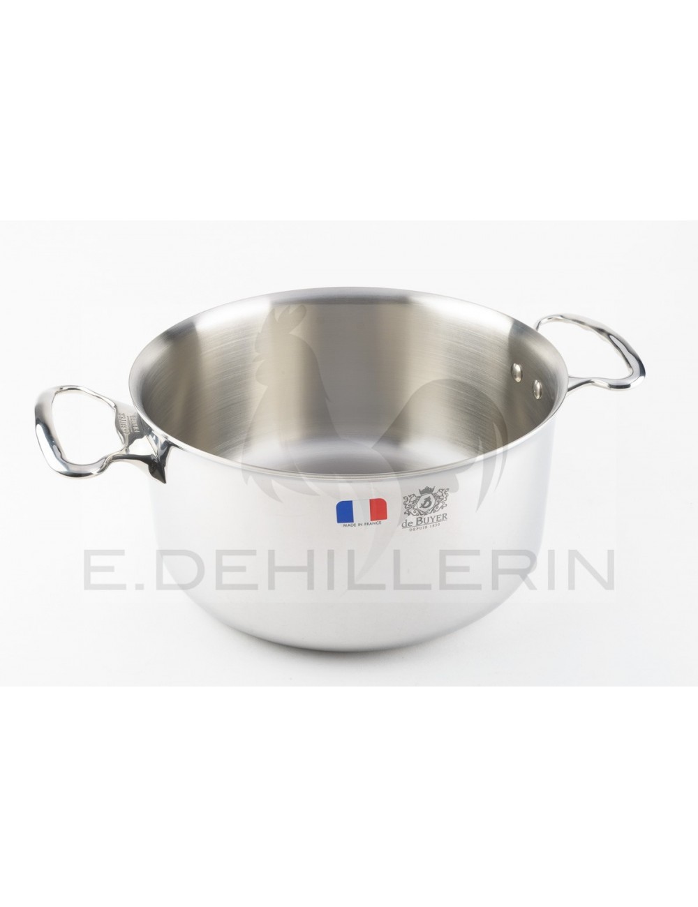 BASSINE A RAGOUT+COUVERCLE AFFINITY INOX D 24 - MATERIEL DE CUISSON
